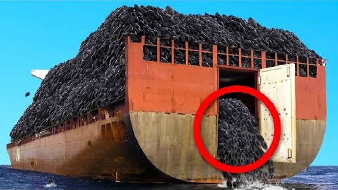 They Dumped 2 Million Tyres Into The Ocean, To "Help" fish - YouTube