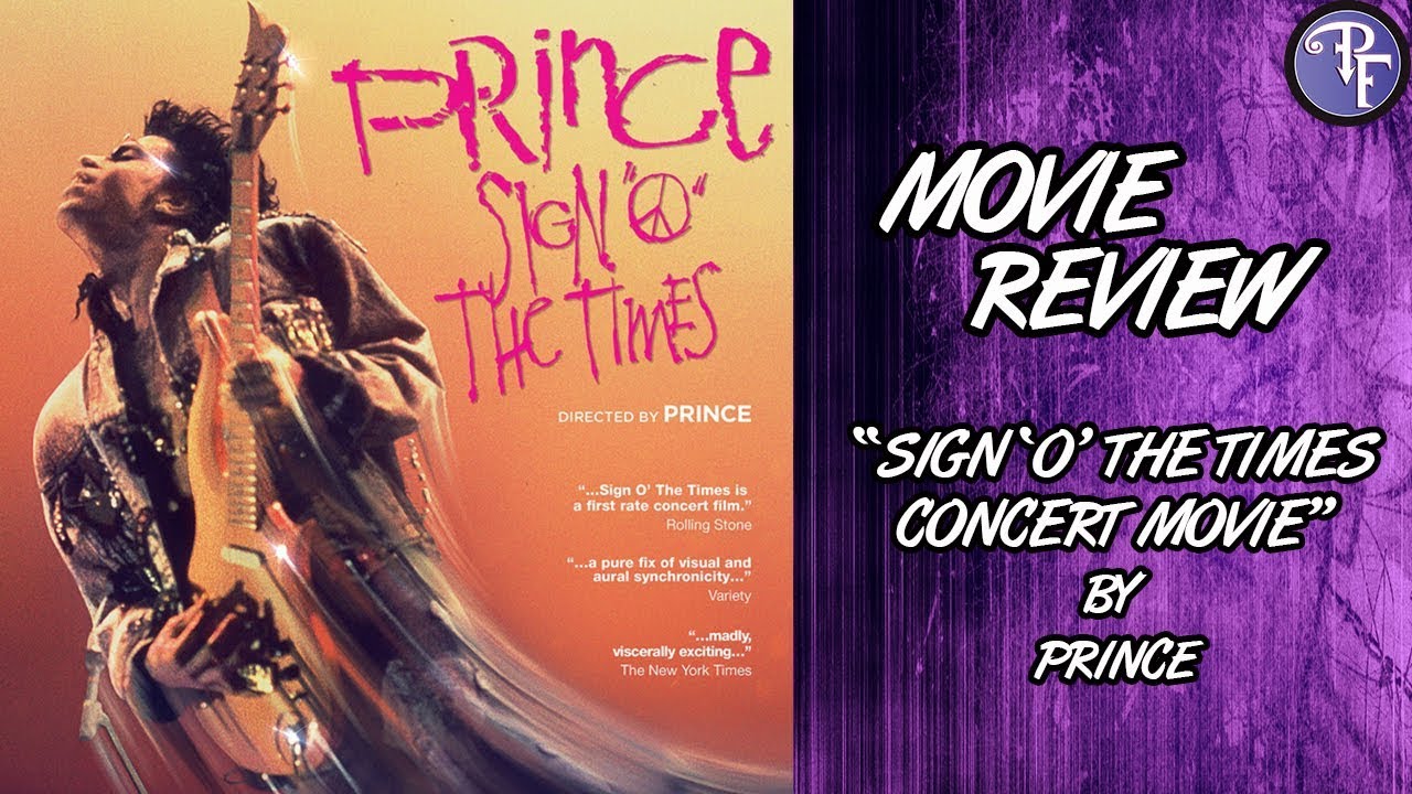 Prince: Sign 'O' The Times - Concert Movie Review - YouTube