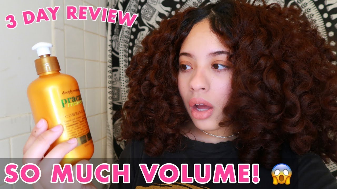 NEW OGX PRACAXI OIL COMBING CREAM FOR CURLY HAIR REVIEW | First ...