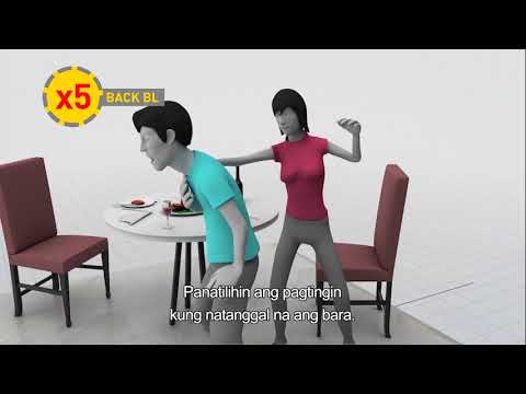 SAFE STEPS First Aid : CHOKING (Filipino) - YouTube