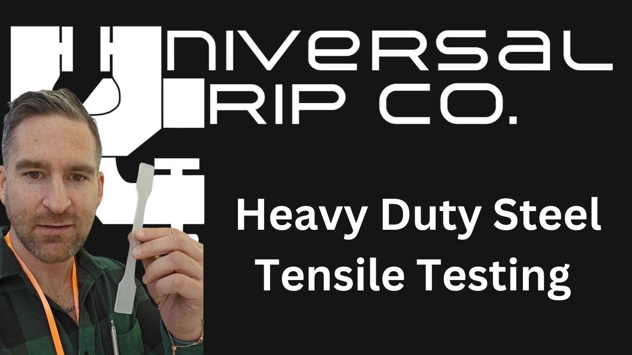 Universal Testing Machine for Steel Tensile Testing - YouTube