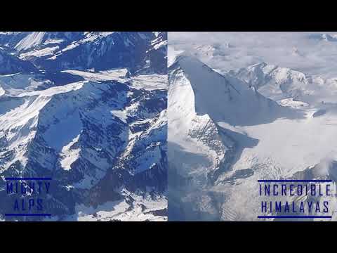 Top 2 Gigantic Mountain ranges | Alps VS Himalayas - YouTube