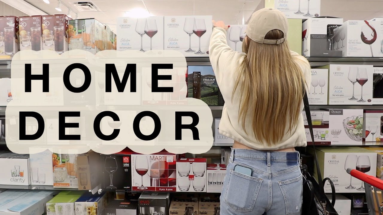 Home Decor Shopping At Homegoods + HAUL! | Vlogmas Day 9! - YouTube