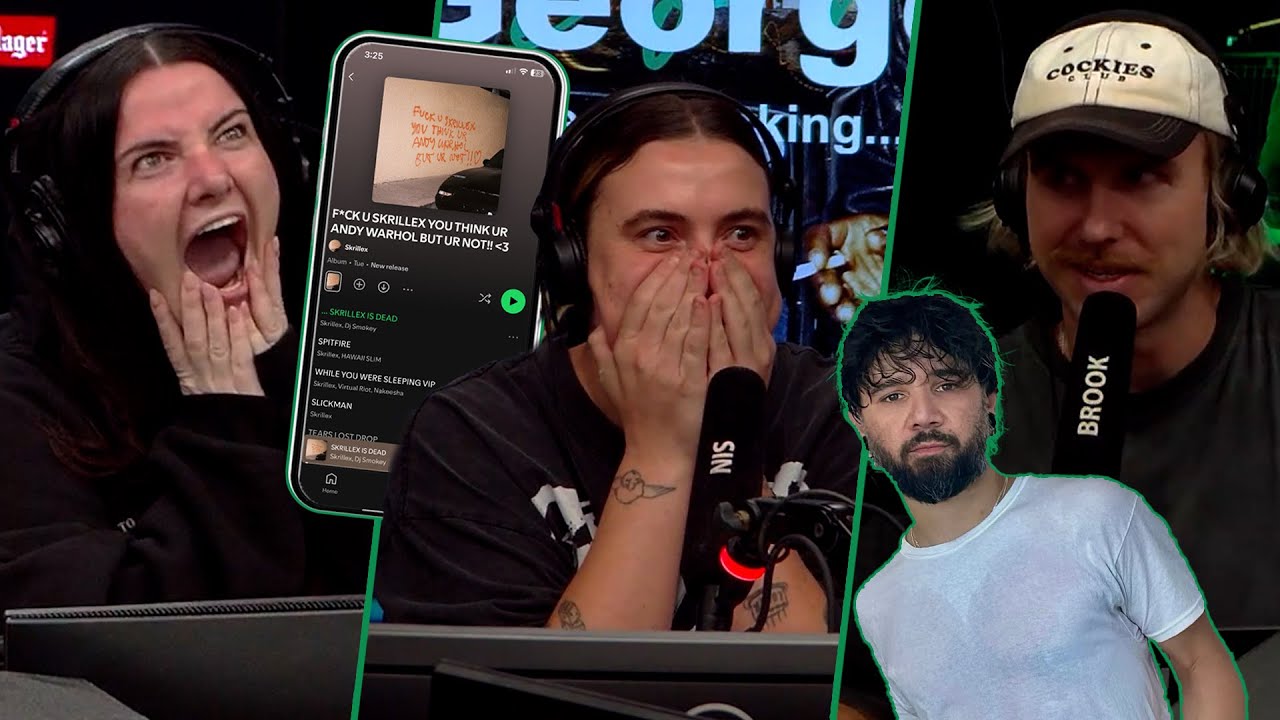 Sin, Brook and Beccie B React to New Skrillex Album - YouTube