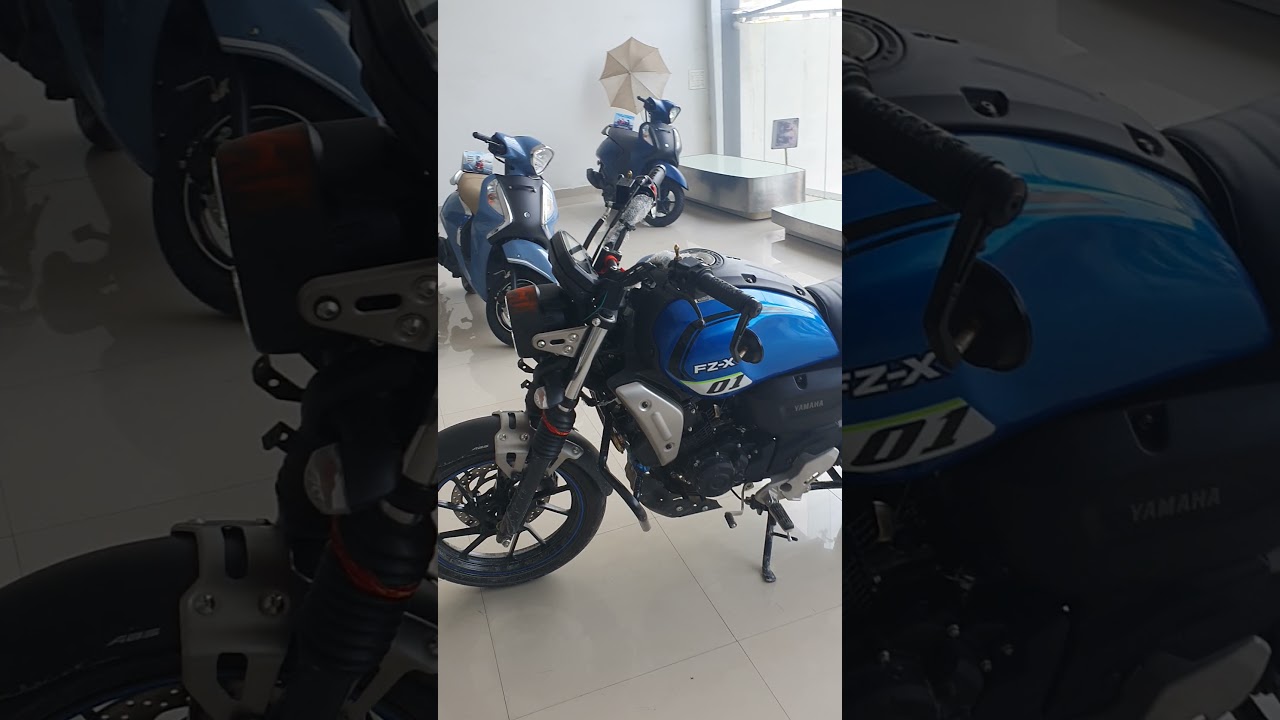 Yamaha FZX | Modification | Without Back Grab Handle | Showroom ...