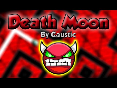 "Death Moon" [DEMON] By Caustic | Geometry Dash - Sermetry Dash - YouTube