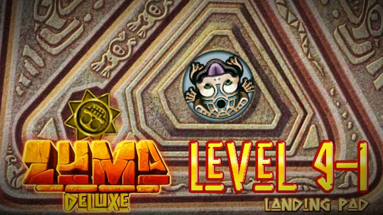 Zuma Deluxe (PC) - Popo Poyolli - Level 9-1 - Landing Pad Gameplay ...
