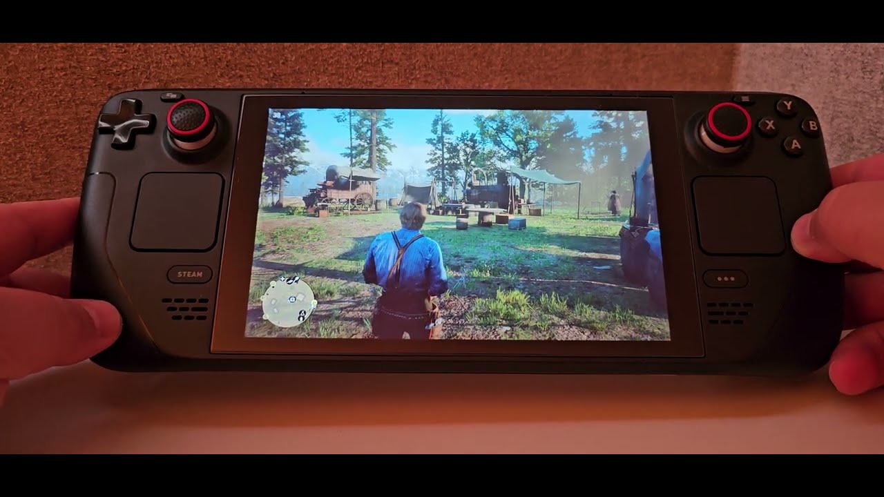 Давайте поиграем в RDR 2 на Steam Deck LСD 64 в 2025 году! 🤩🎮🤠 #RDR2 # ...