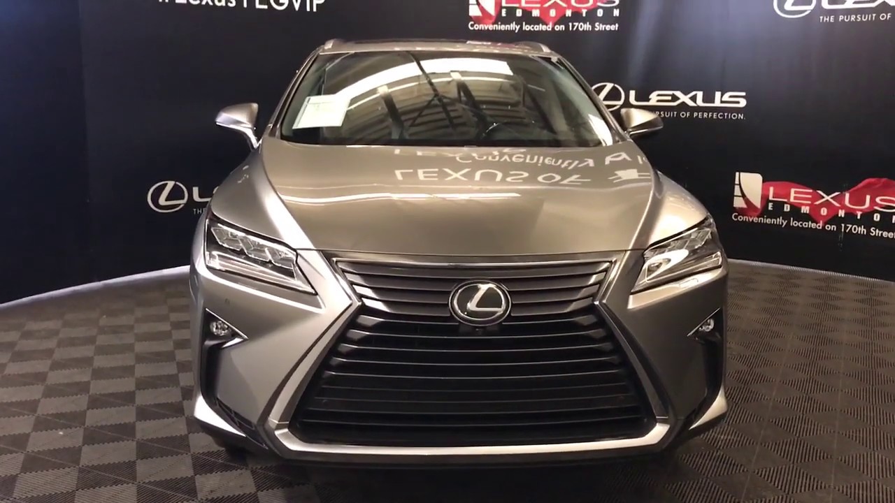 Silver 2018 Lexus RX Executive Package Review Edmonton AB - Lexus of ...