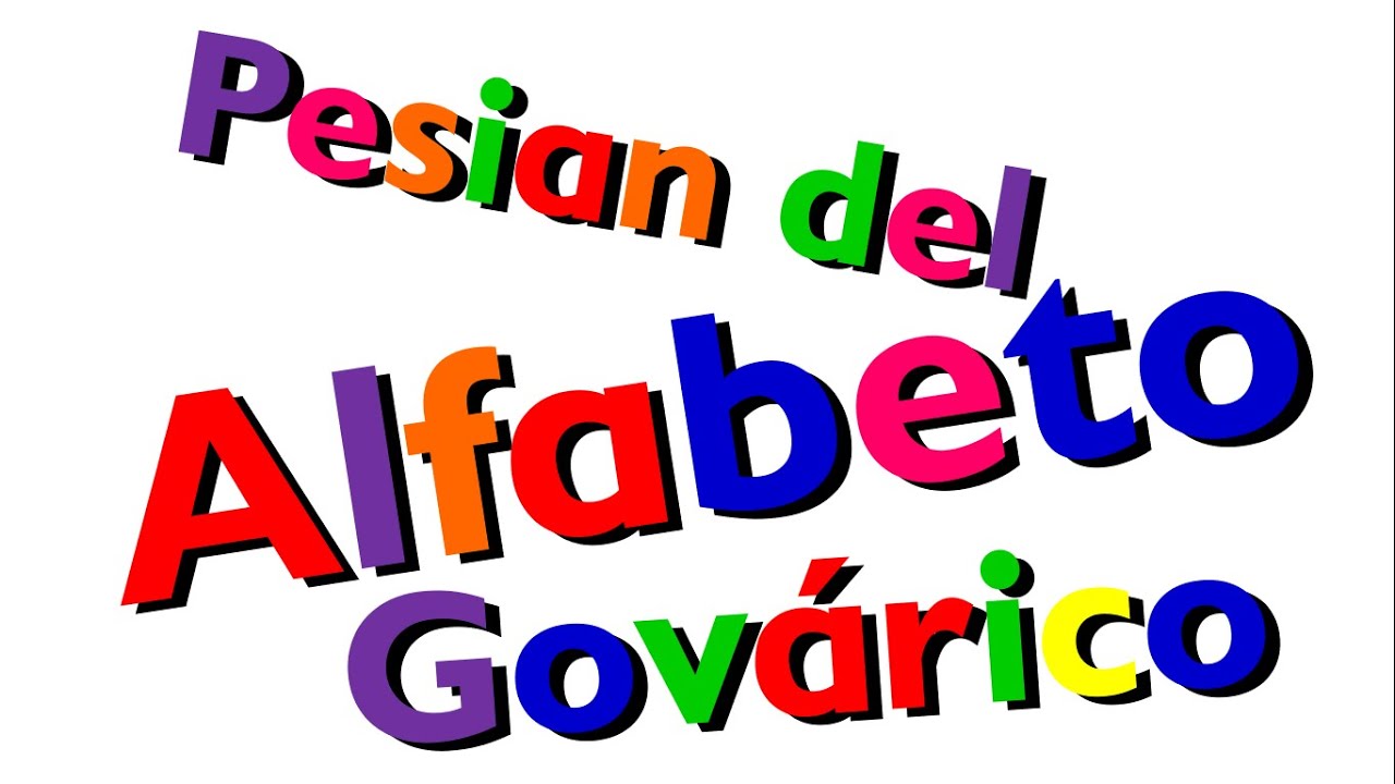 Xara's Animation: Govarican Alphabet Song/Pesian del Alfabeto Govárico ...