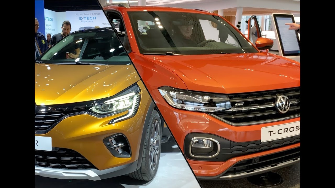 Renault Captur 2020 vs. Volkswagen T-Cross 2020 - YouTube