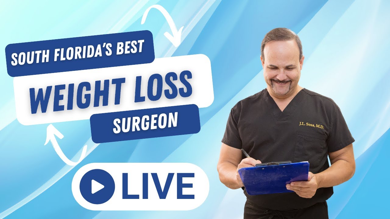 LIVE Replay 11/12 — The Truth About Weight Loss Surgery with Dr. Sosa ...