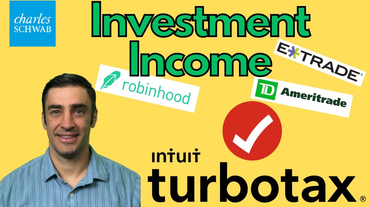 Investment Income - 1099-Comp - TurboTax - YouTube