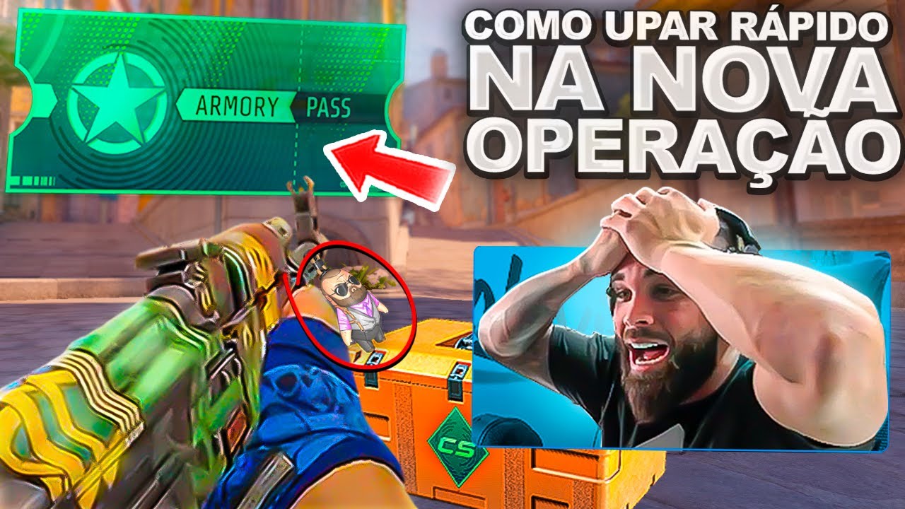 Como GANHAR +XP na NOVA OPERAÇÃO do CS2 - A MELHOR forma (ja peguei um ...