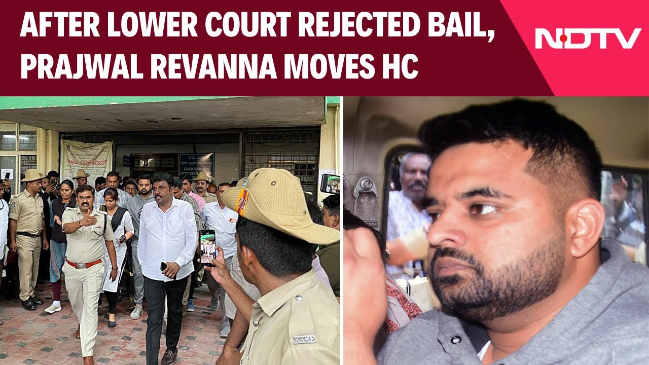 Prajwal Revanna | Denied Bail By Special Court, Prajwal Revanna Goes To ...
