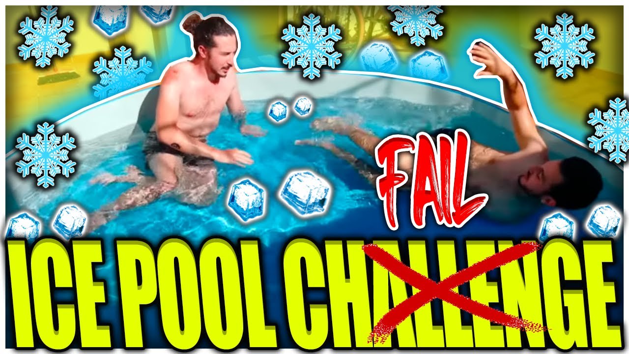 ️ ICE POOL CHALLENGE (FAIL) 🧊 - YouTube