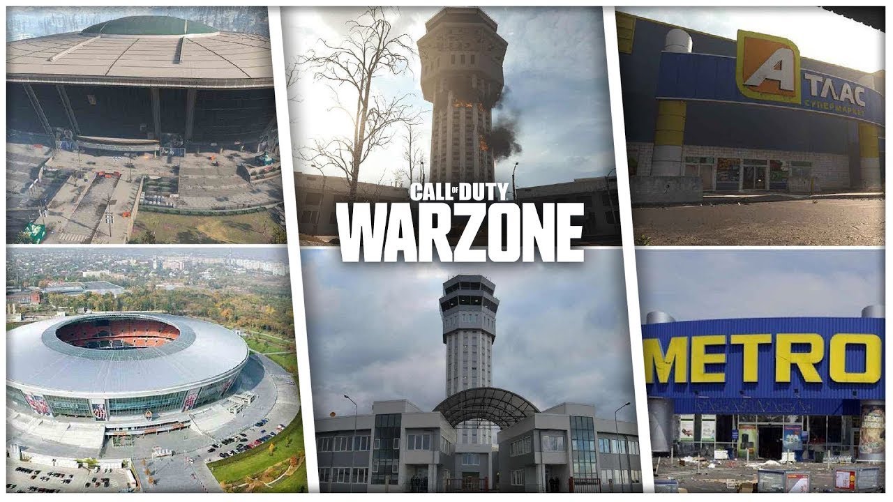 Lugares de WARZONE que EXISTEN en la VIDA REAL - YouTube