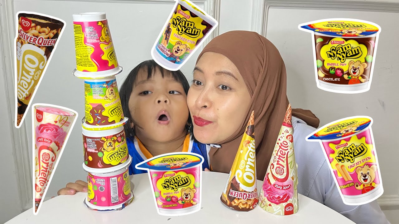 BORONG ICE CREAM WALL’S CORNETTO LOVE ROSE,CORNETTO SILVERQUEEN DAN ...