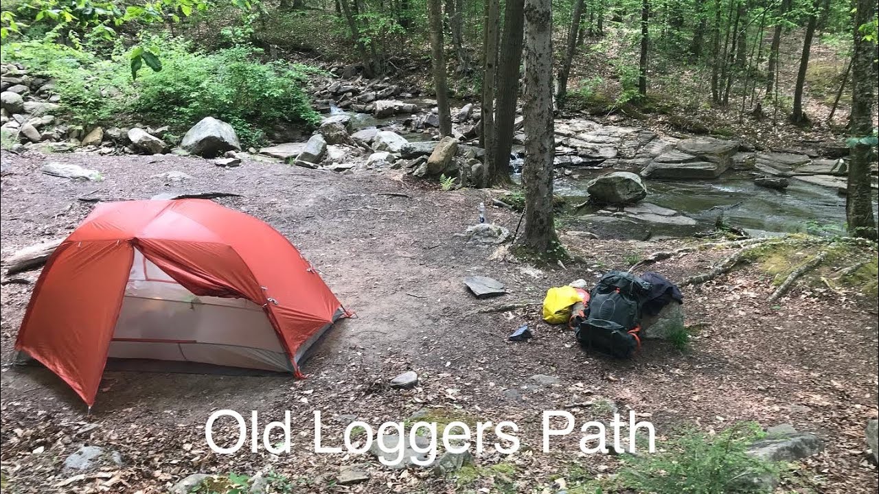 Old Logger Path backpacking trip - YouTube