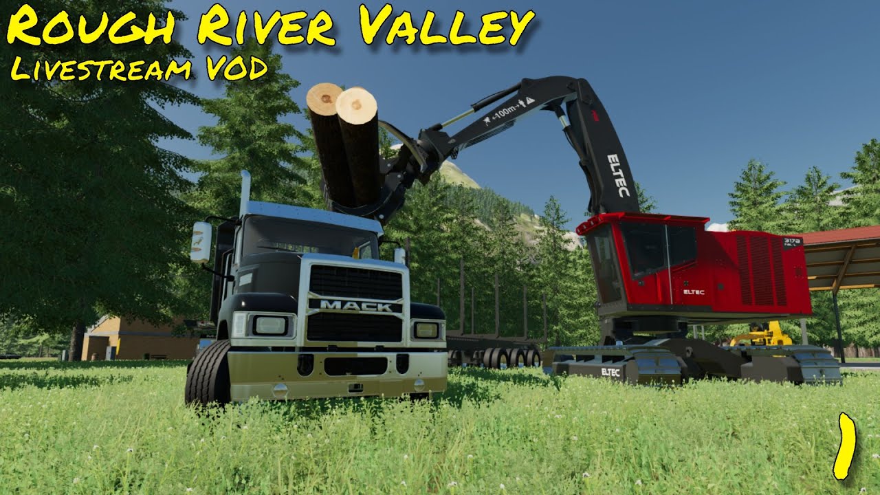 I'm a Lumberjack and I'm Okay | FS22 | Rogue River Valley - YouTube