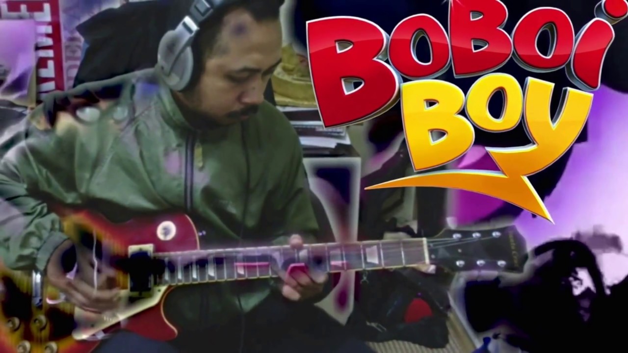 Boboiboy Theme Song Guitar Cover - YouTube