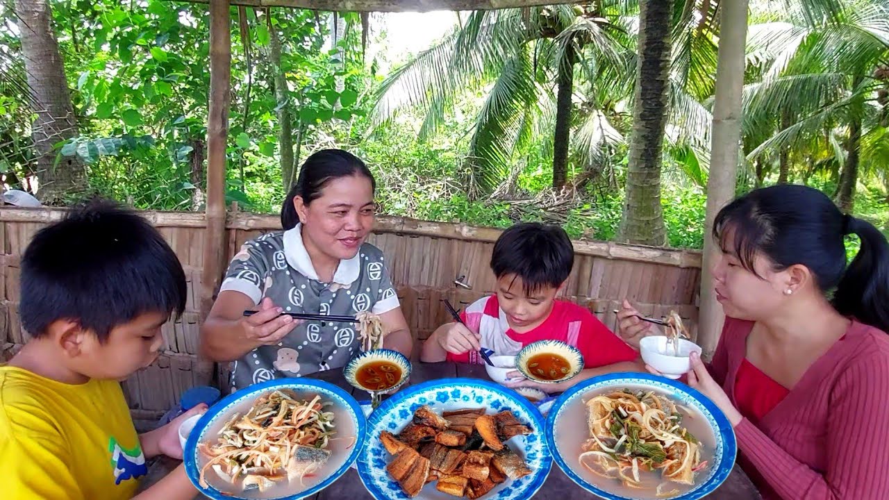 Đổi khẩu vị gia đình với canh simlo khô cá thu của người khmer ngon khó ...