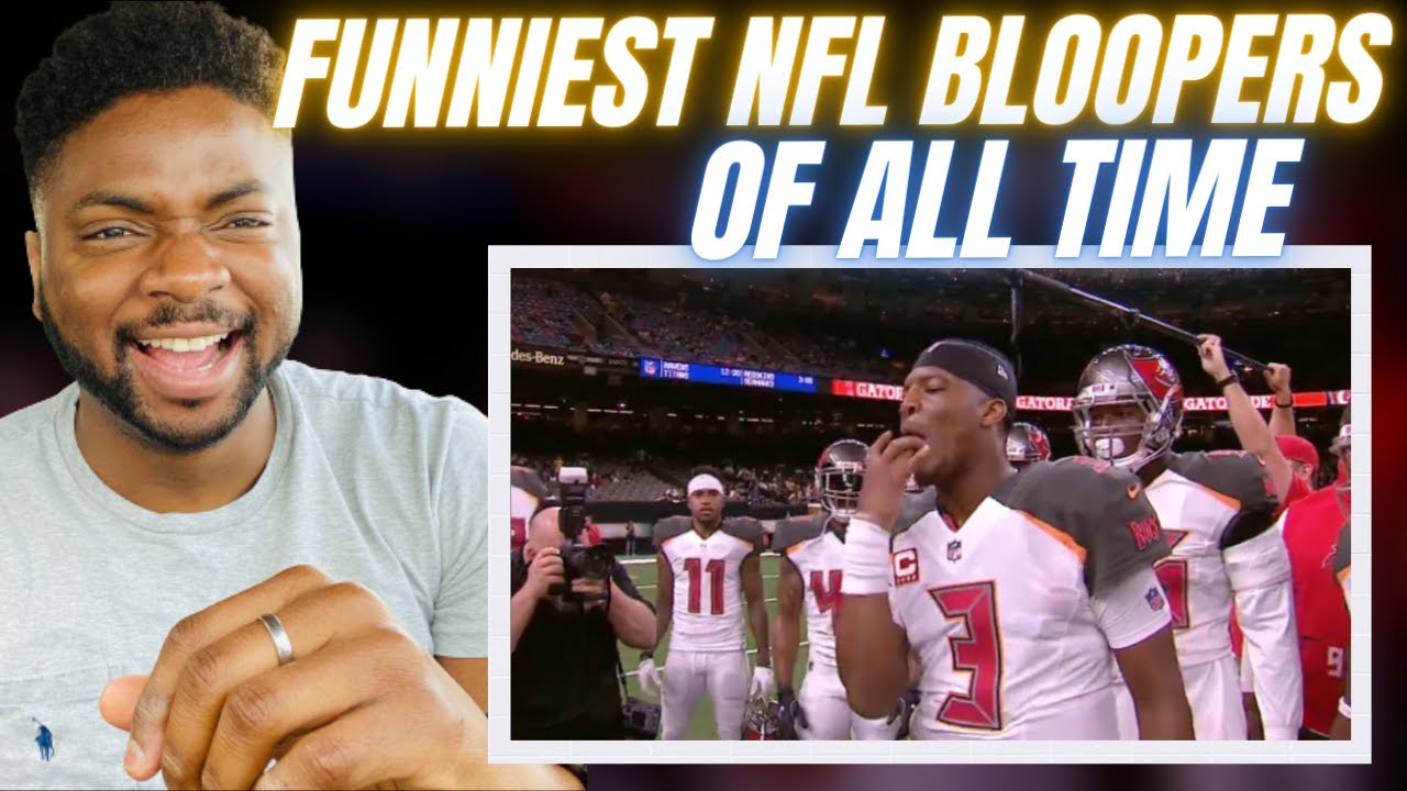 🇬🇧BRIT Reacts To NFL FUNNIEST BLOOPERS OF ALL TIME! - YouTube