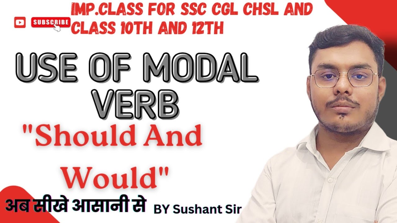 Modals| Use of Would\Should| Modals in english grammar #english - YouTube