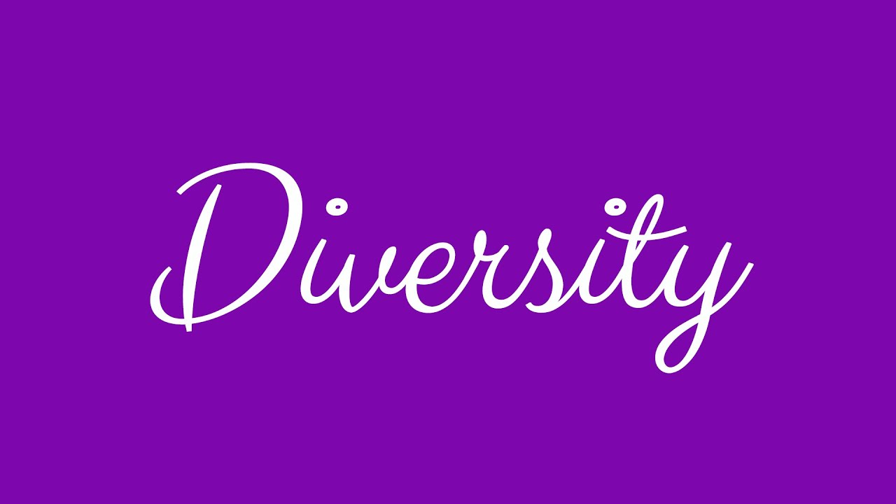 Learn how to Sign the Name Diversity Stylishly in Cursive Writing - YouTube