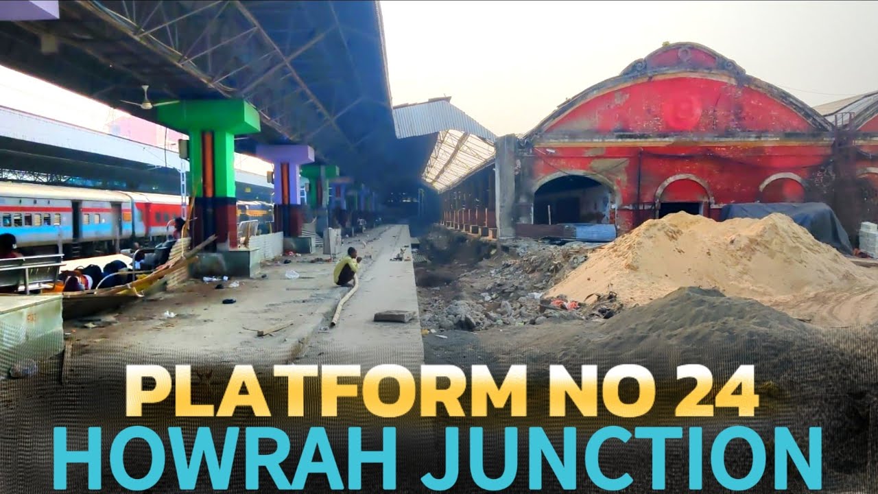 Howrah Station Platform 24 Construction Update | Indian Railways # ...