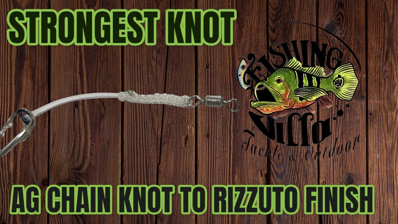 LEADER LINE TO SWIVEL | AG CHAIN KNOT TO RIZZUTO FINISH #fishing - YouTube