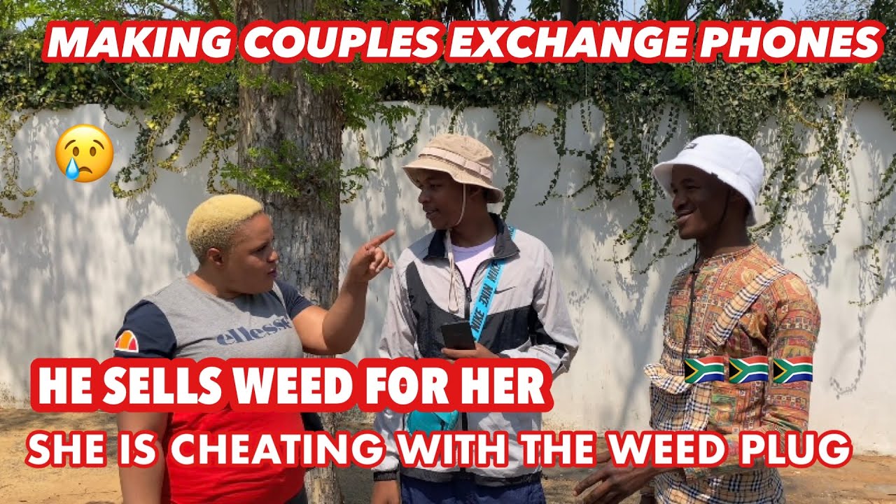 Making couples switching phones for 60sec 🥳( 🇿🇦SA EDITION )| new ...