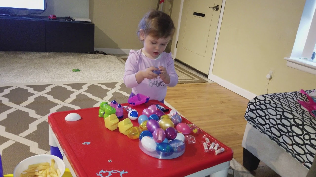 Opening Easter eggs - YouTube