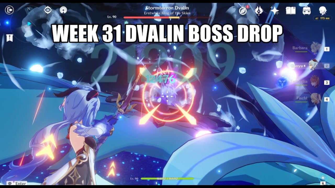 Week 31 Dvalin Boss Drop | Genshin Impact - YouTube