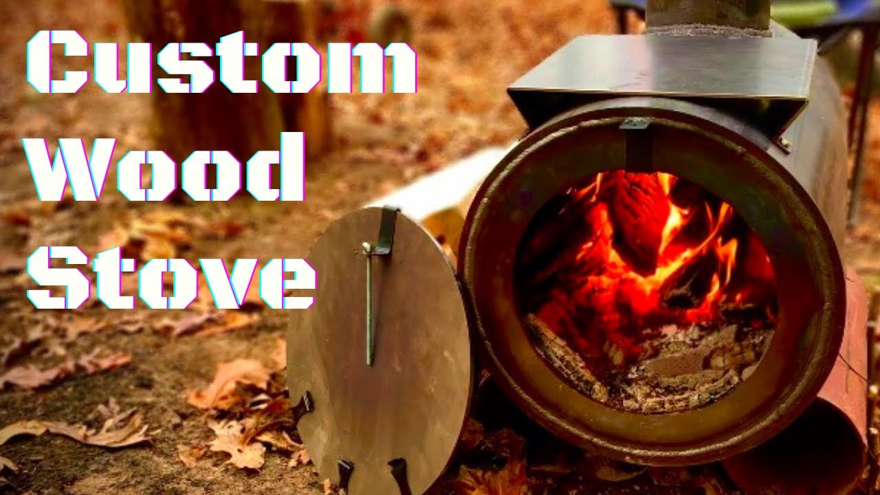 Custom Wood Stove - YouTube