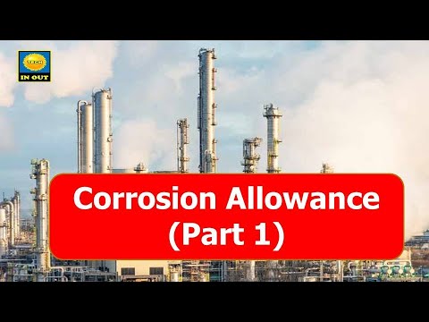 CORROSION ALLOWANCE (PART 1) - YouTube
