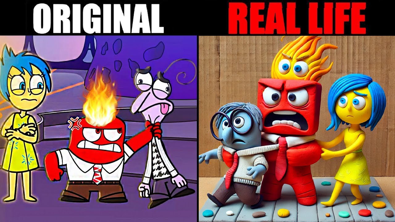 Joy’s Dream! Best Inside Out 2 TikTok Moments | Original vs Real Life ...
