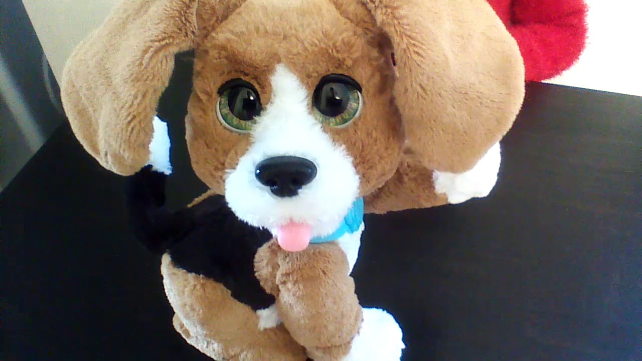 FurReal Chatty Charlie, The Barkin Beagle - YouTube