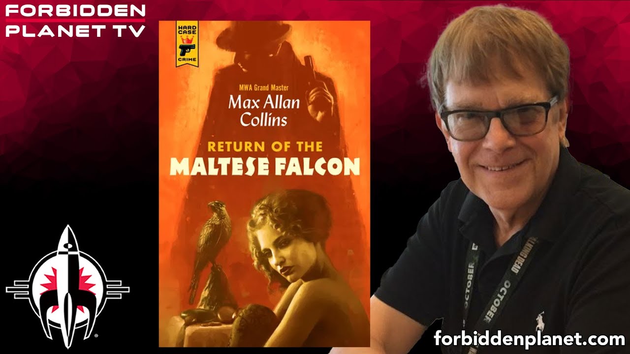 Max Allan Collins celebrates the RETURN OF THE MALTESE FALCON - YouTube