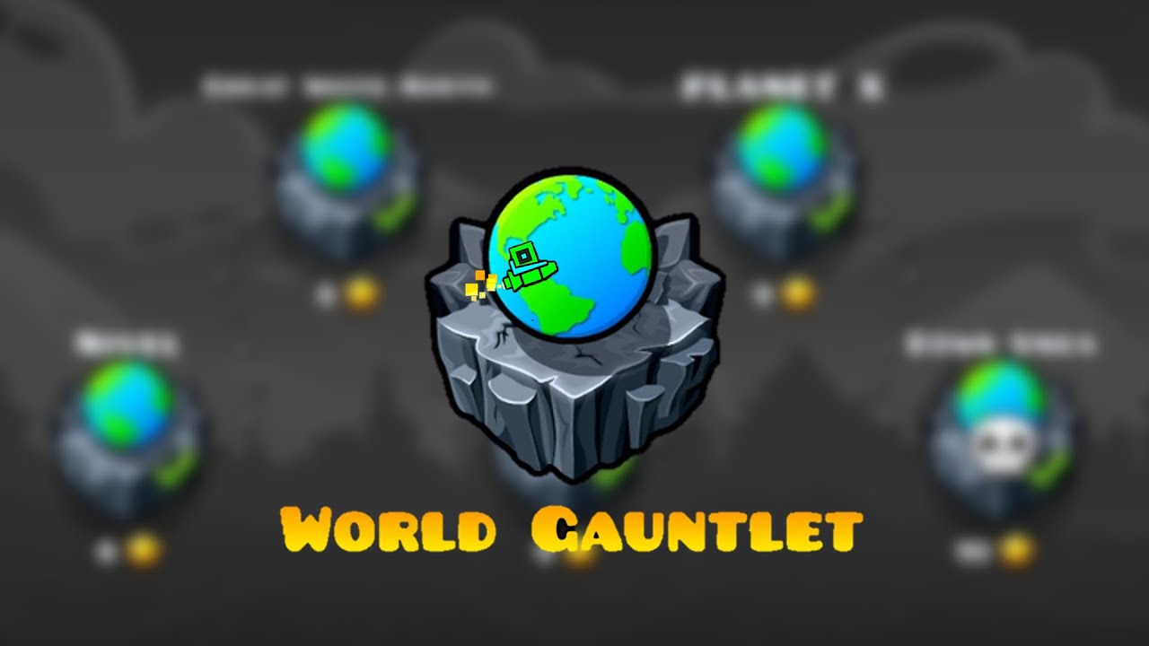 World Gauntlet Geometry Dash 22 Youtube