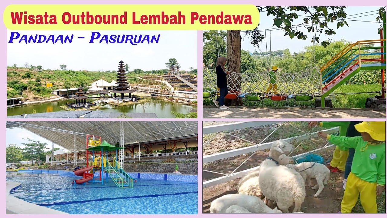 Lembah Pendawa Pandaan Pasuruan || Wisata Edukasi, Hiburan & Outbound ...