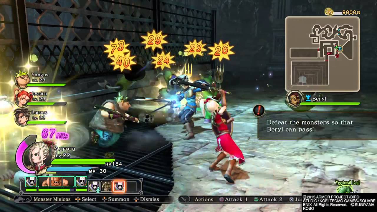 DRAGON QUEST HEROES The World Tree's Woe and the Blight Below ...