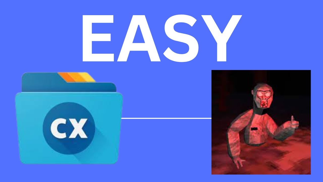 How to get Gorilla Tag Horror and CX file explorer no PC Easy - YouTube