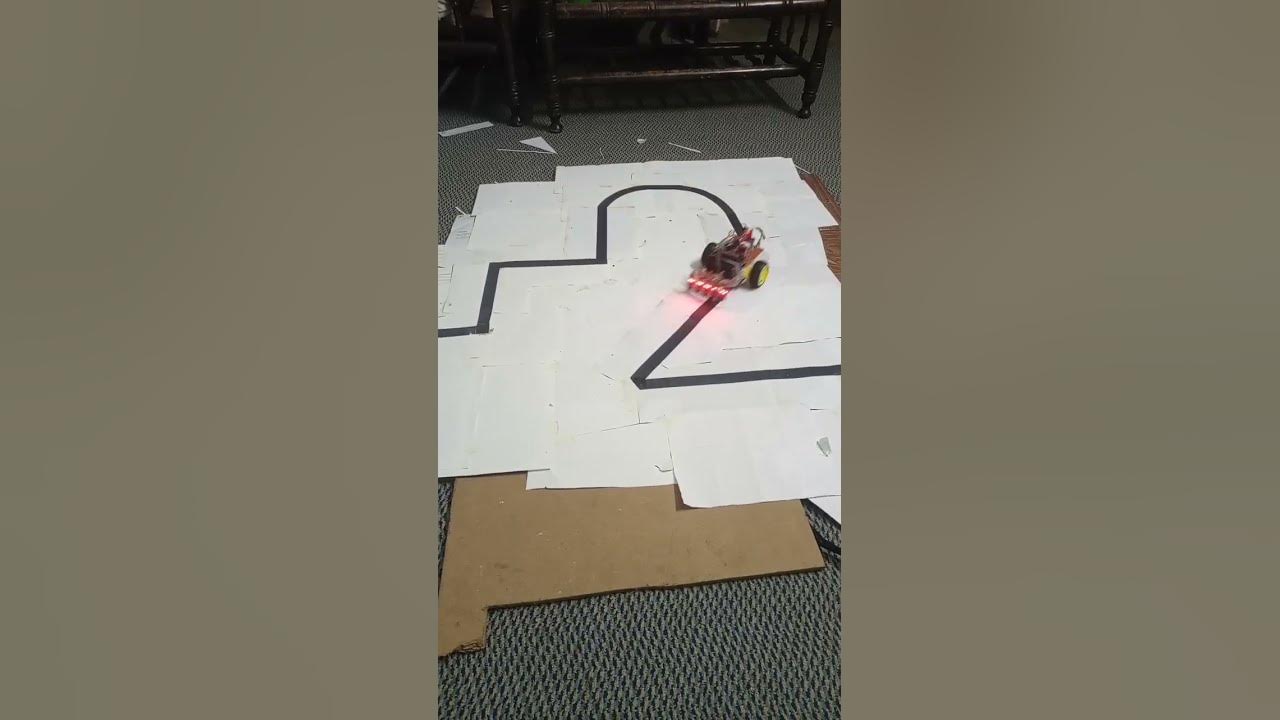 Line Follower Robot Arduino Nano Arduinoproject Linefollower Robot Engineering Project