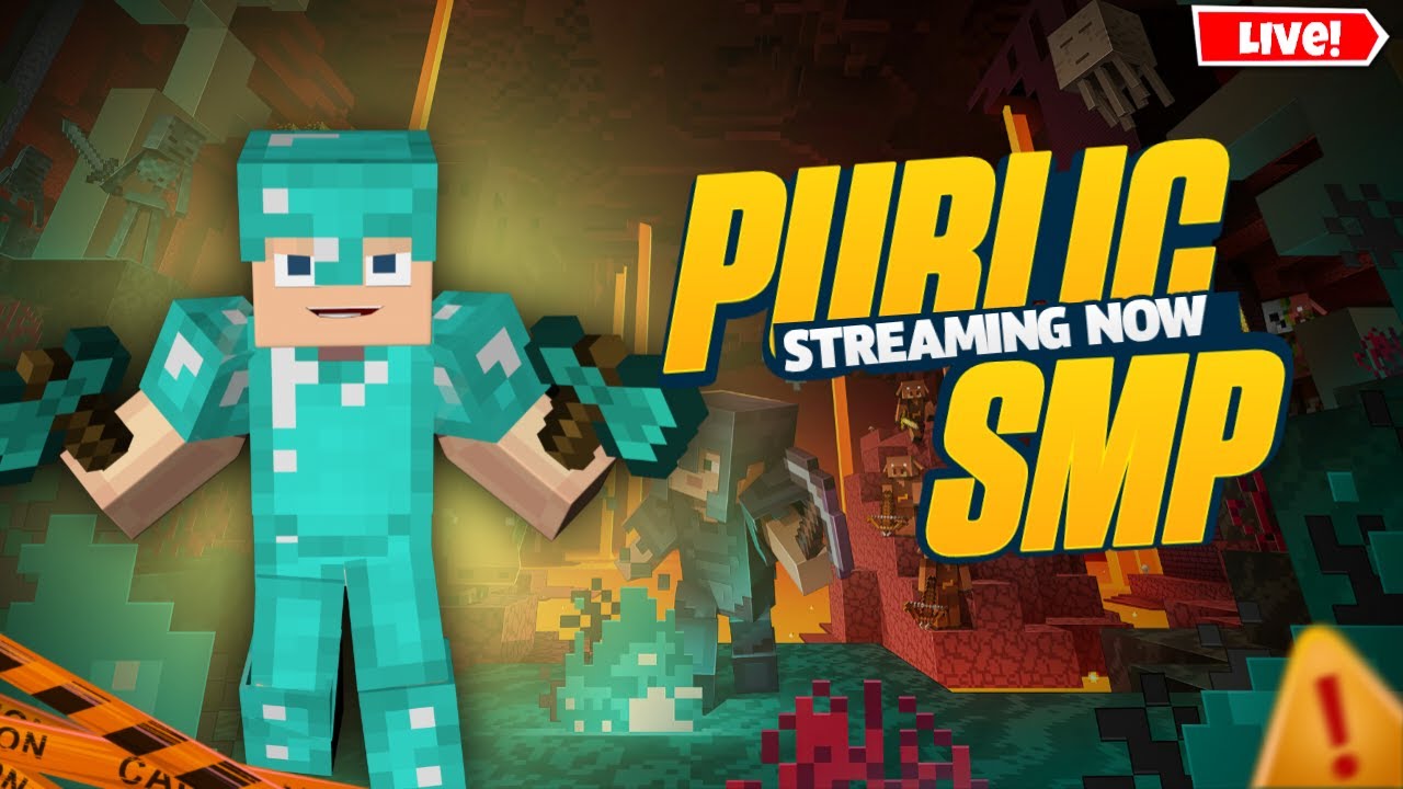RANDOM SMP | JAVA + POCKET + CRACKED | JOIN NOW | PLUBLIC SMP | - YouTube