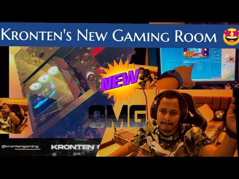 Kronten's New Gaming Room 🤩🔥 - YouTube