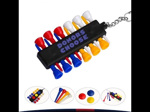 Golf Tee Caddy Set - YouTube