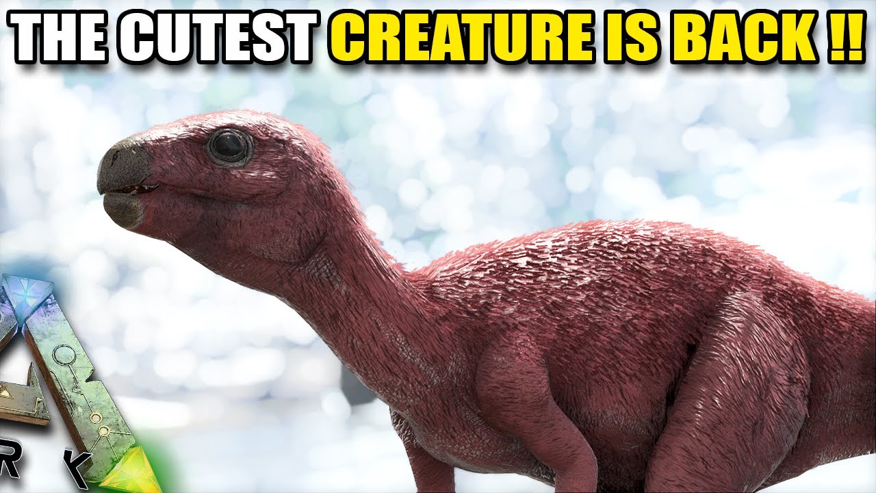 THE CUTEST CREATURE HAS RETURNED !! | JURASSIC ARK | ARK SURVIVAL ...