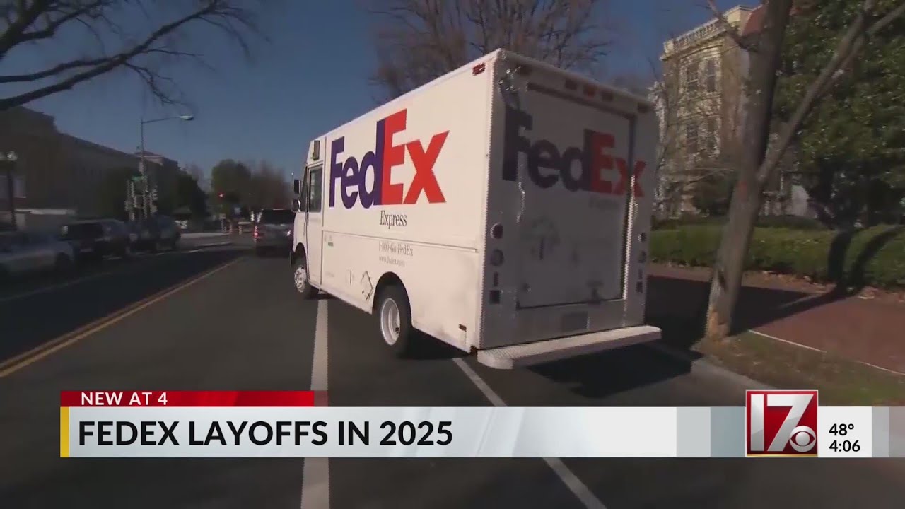 FedEx layoffs in 2025 to affect Raleigh and Durham - YouTube