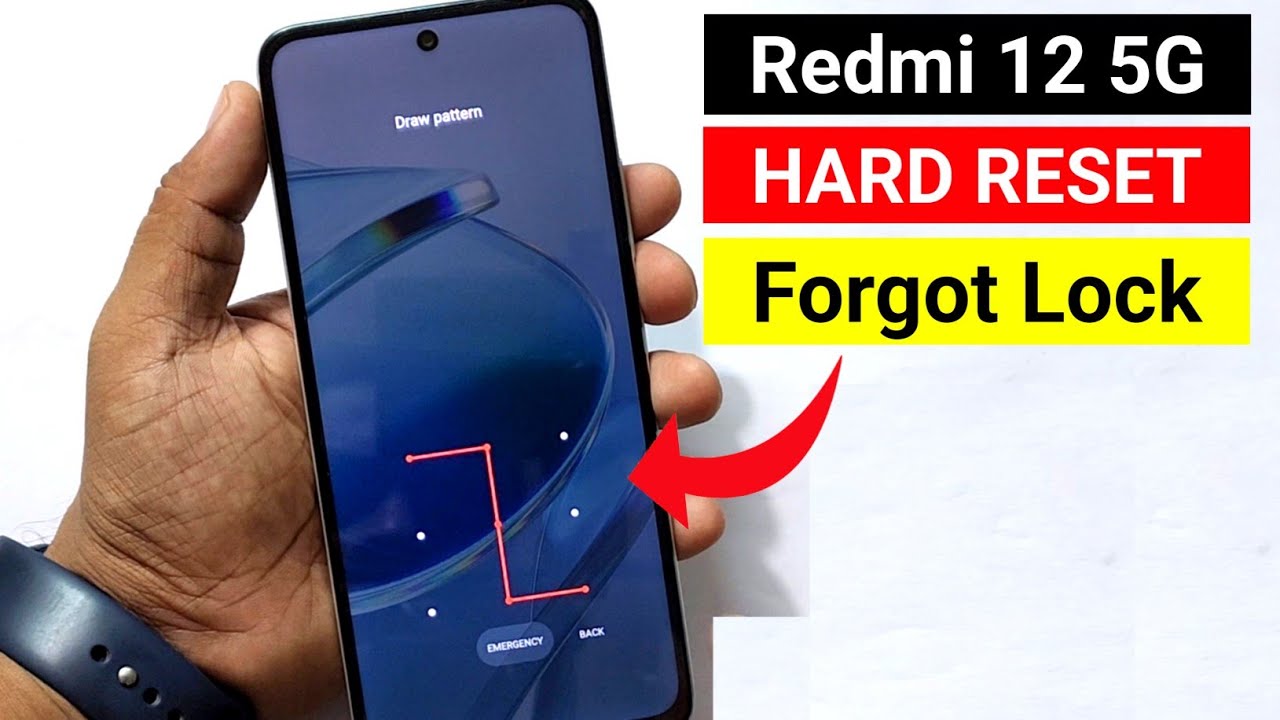 Redmi 12 5G :- Hard Reset | Forgot Password | Screen Unlock 🔓 🔓🔓 - YouTube